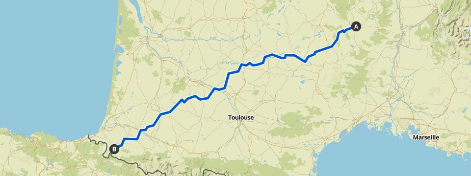 Jakobsweg durch Frankreich – Via Podiensis | Fahrrad-Collection von komoot